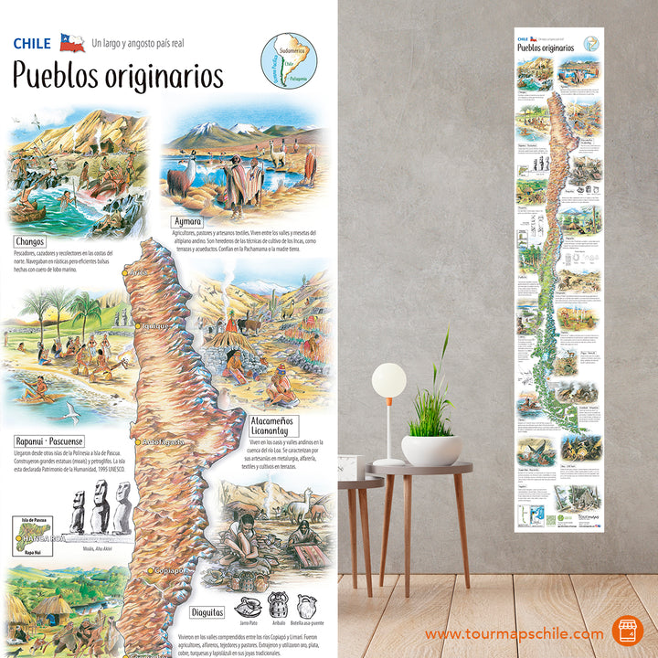 Tourmaps Mapas educativos ilustrados de Chile – TOURMAPS Mapas ...